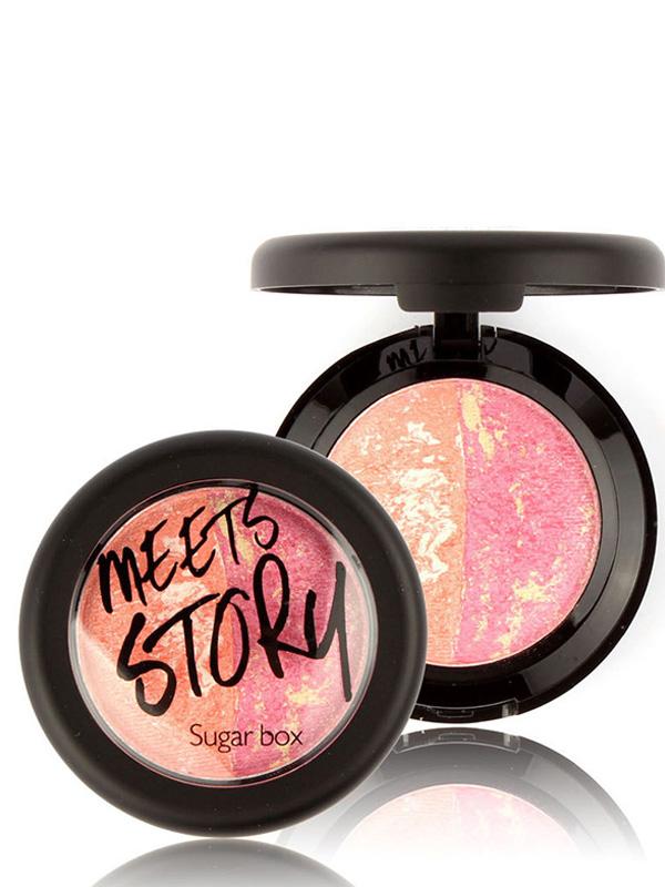 Sugarbox Makeup Baked Blush Pro Fashion Women Beauty Facial Face Baking ...