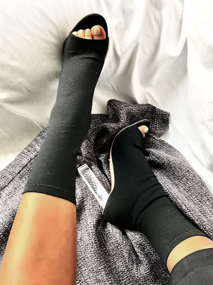 Trendy Open Toe Transparent Heeled Boots Online. Discover hottest trend ...